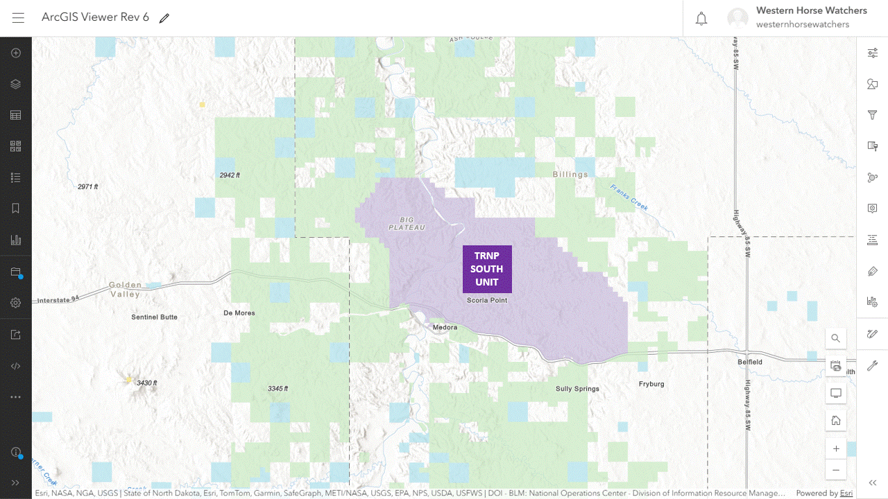 TRNP South Unit Surrounded by Grazing Allotments – Western Horse ...